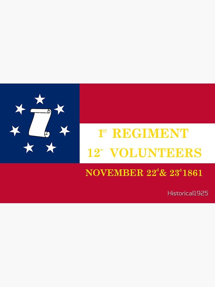 "1st Alabama Infantry Flag" Sticker by Historical1776 | Redbubble