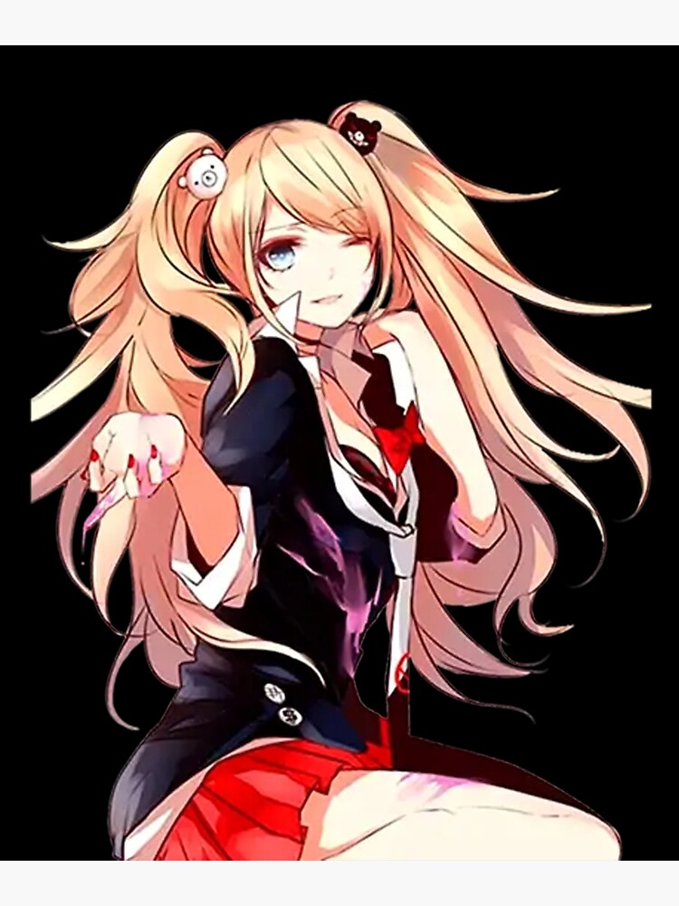 Cute Junko Enoshima Sticker Art Print For Sale By Asaiss20 Redbubble