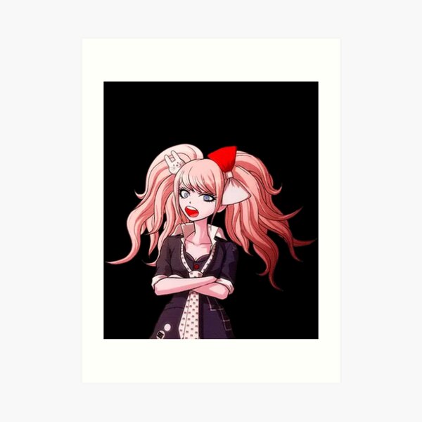 Cute Junko Enoshima Sticker Art Print For Sale By Asaiss20 Redbubble