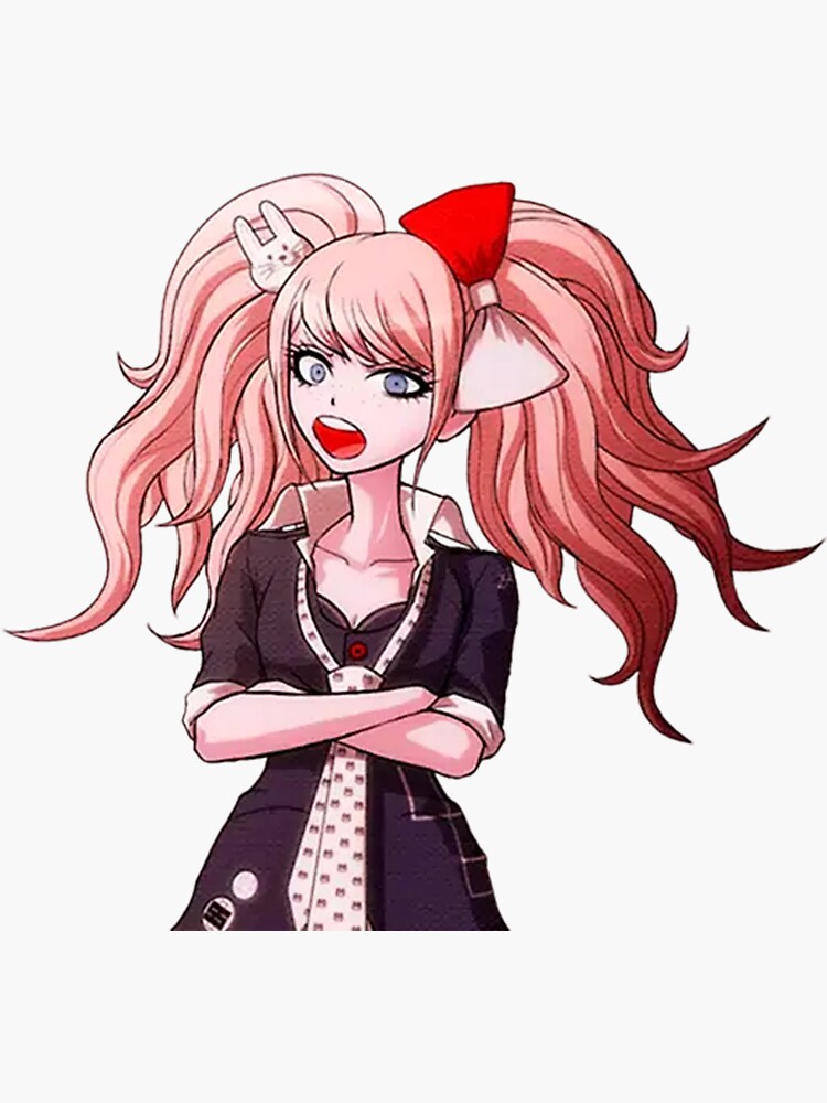 Cute Junko Enoshima Sticker Sticker For Sale By Asaiss20 Redbubble