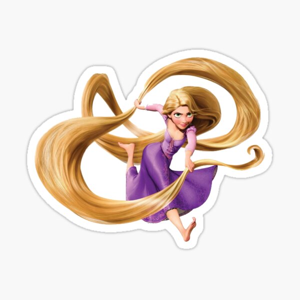 "Tangled" Sticker by andreea2001 | Redbubble
