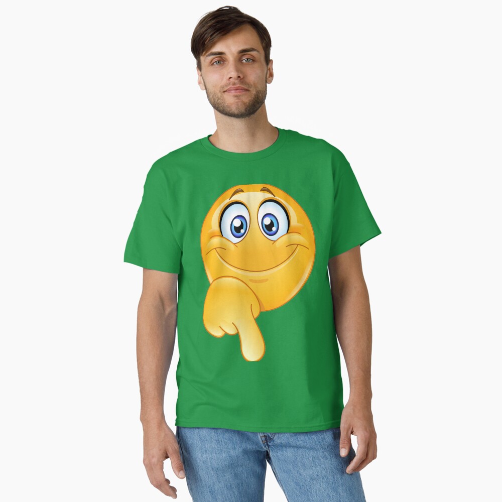 "Emoji emoticon pointing down" Sticker for Sale by yayayoy | Redbubble