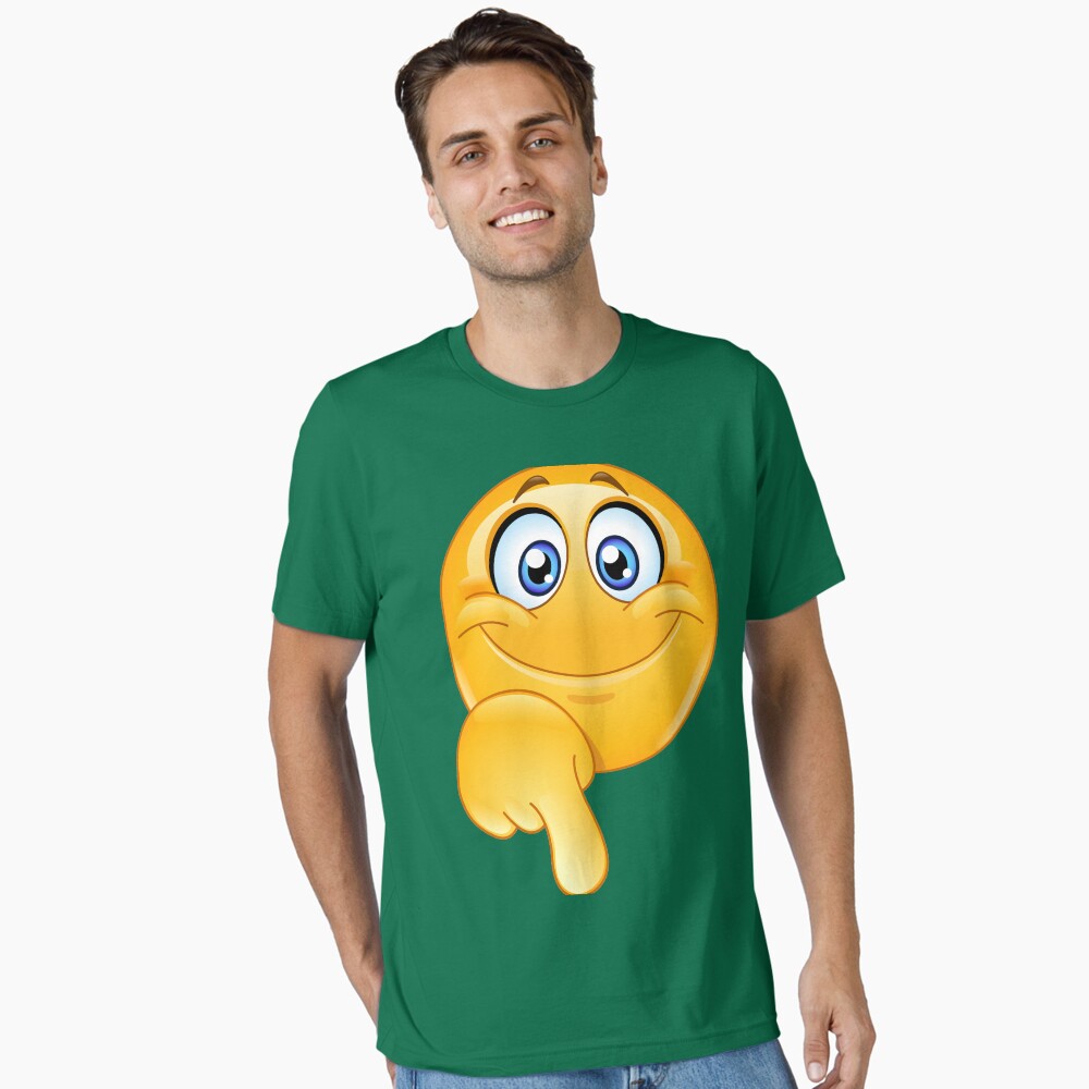 "Emoji emoticon pointing down" Sticker for Sale by yayayoy | Redbubble