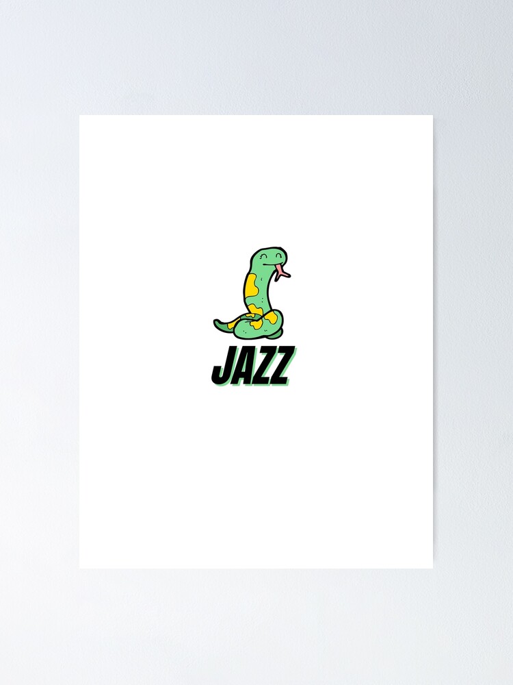 "Snake Jazz" Poster by TheS3nate | Redbubble