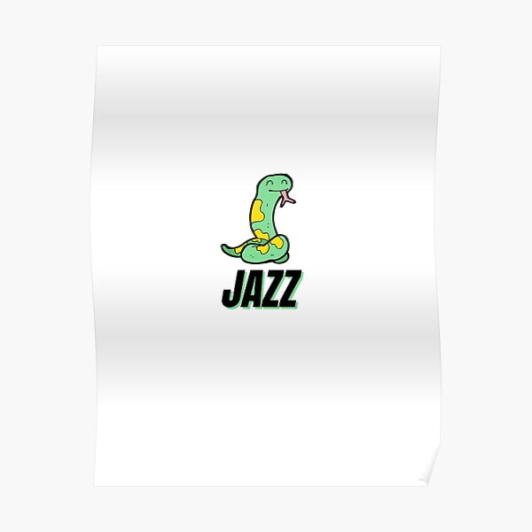 "Snake Jazz" Poster by TheS3nate | Redbubble