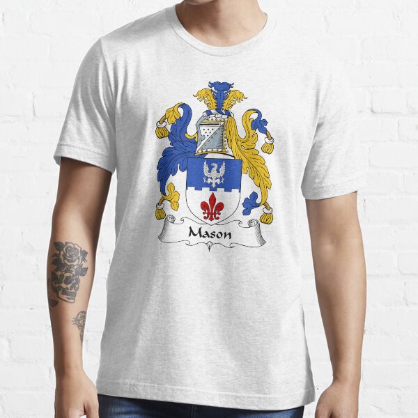 "Mason Coat of Arms / Mason Family Crest" T-shirt by ScotlandForever ...