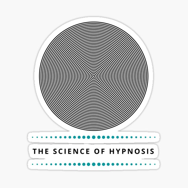 "The Science of Hypnosis" Sticker for Sale by NerdyStranger | Redbubble