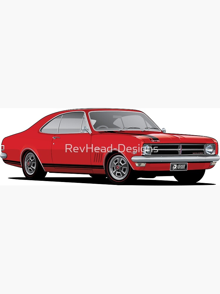 "Holden HK Monaro GTS 327 - Picardy Red" Photographic Print for Sale by ...