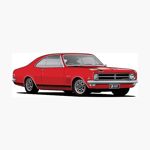 "Holden HK Monaro GTS 327 - Picardy Red" Photographic Print for Sale by ...