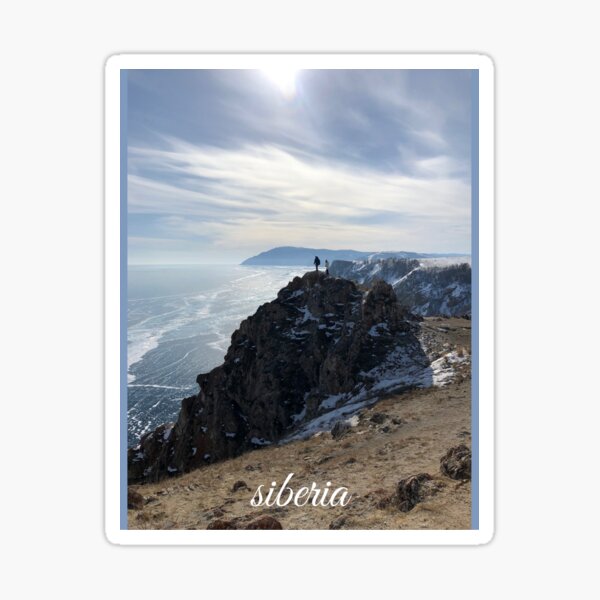"Siberia- lake Baikal" Sticker by Wanderer798s | Redbubble
