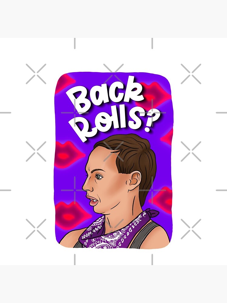 "Alyssa edwards back rolls meme" Pin for Sale by SplendidArt | Redbubble