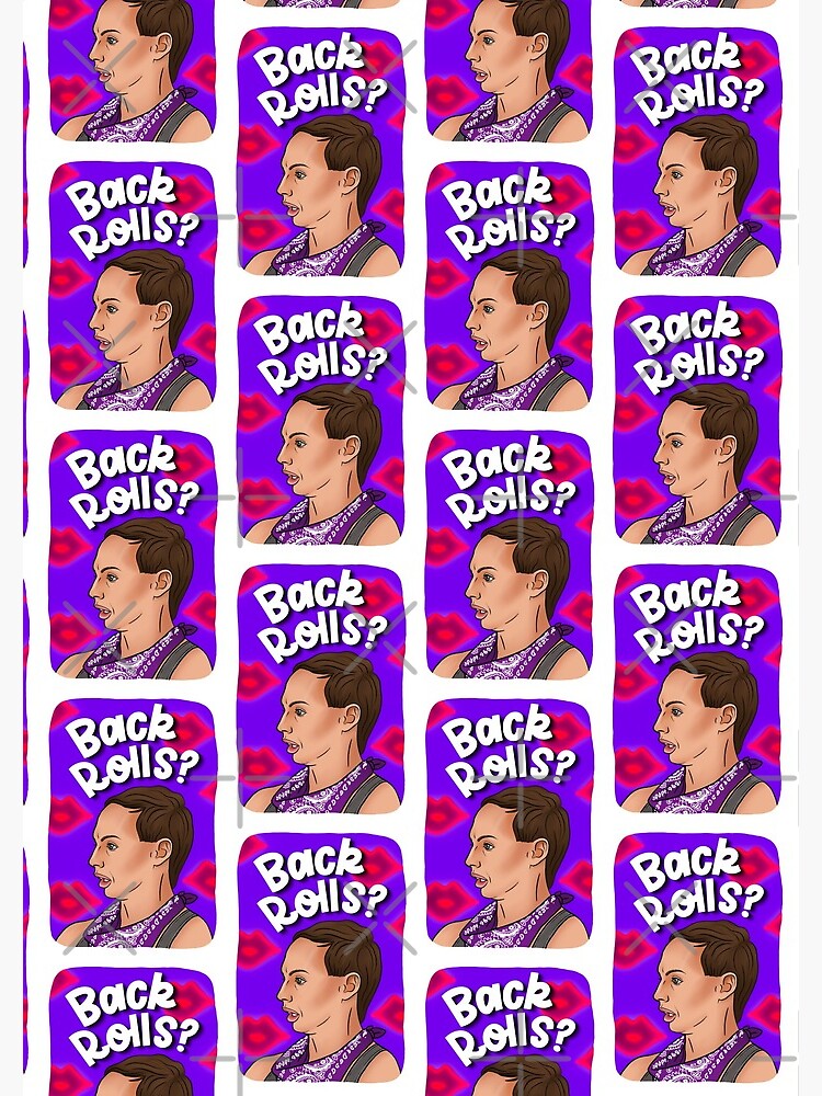 "Alyssa edwards back rolls meme" Spiral Notebook for Sale by ...