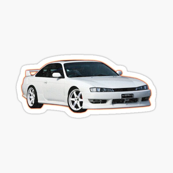 "Nissan s14" Sticker for Sale by GTRSHOP | Redbubble
