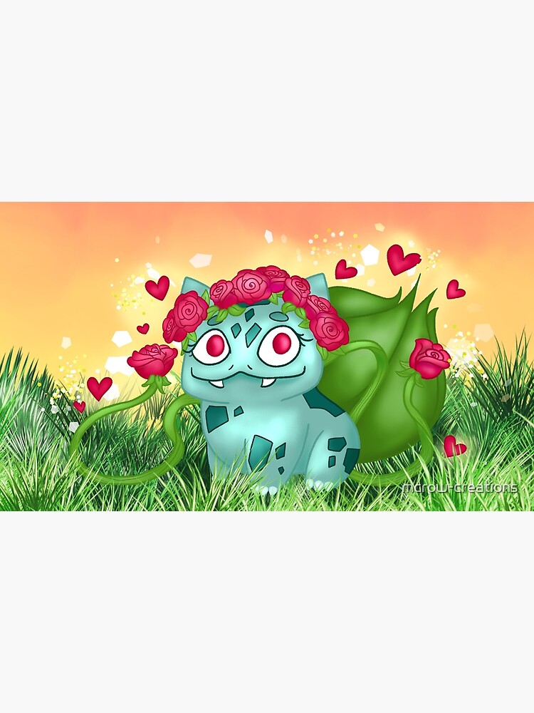 "Rose Monster" Poster for Sale by mcrow-creations | Redbubble