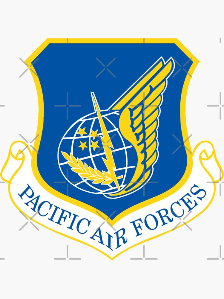 "Pacific Air Forces PACAF" Sticker for Sale by Original1977 | Redbubble
