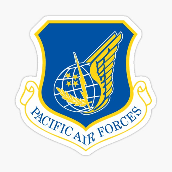 "Pacific Air Forces PACAF" Sticker for Sale by Original1977 | Redbubble