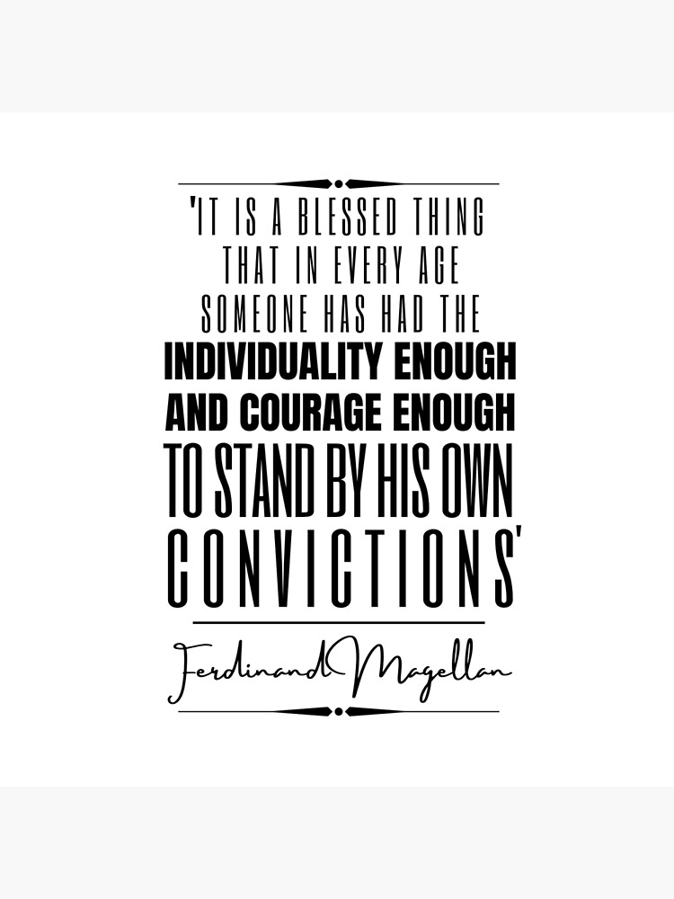 Ferdinand Magellan Important Quotes Maritime Research Center Let Us