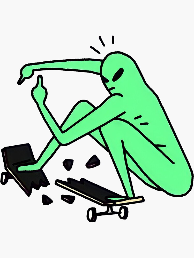"Split board " Sticker by OldSchoolRetro | Redbubble