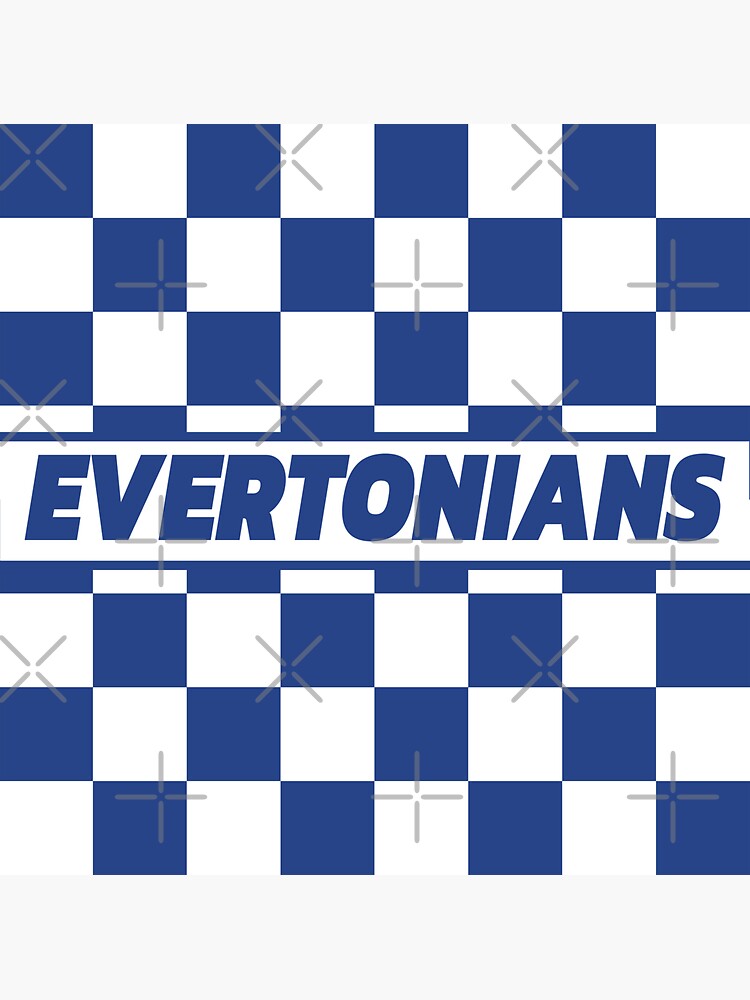 "Everton FC Evertonians " Sticker for Sale by Arizka-Std | Redbubble