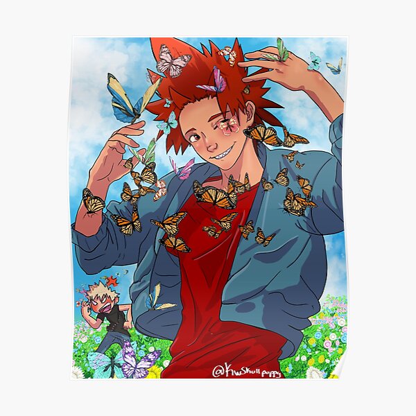 "Cute Boy kirishima " Poster for Sale by KwSkullPuppy | Redbubble
