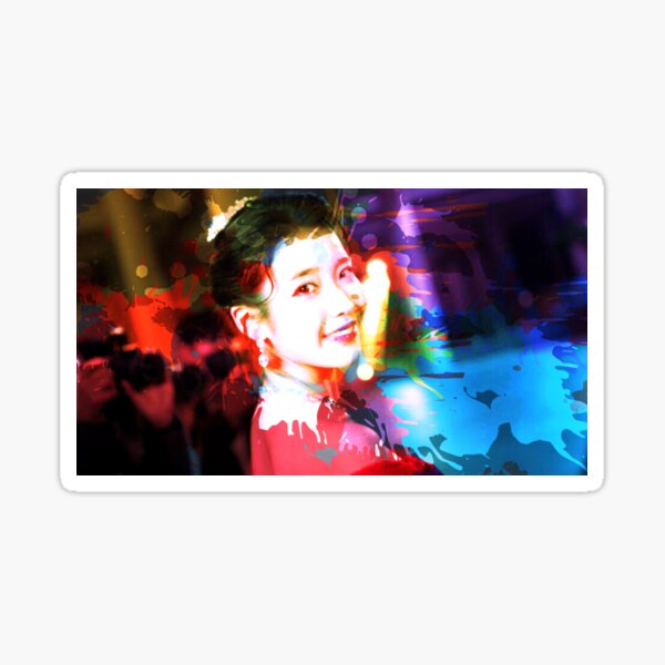 "IU" Sticker for Sale by Kreative4 | Redbubble