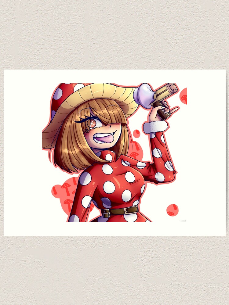 "BNHA Shemage Kinoko Komori" Art Print for Sale by PausiPau | Redbubble