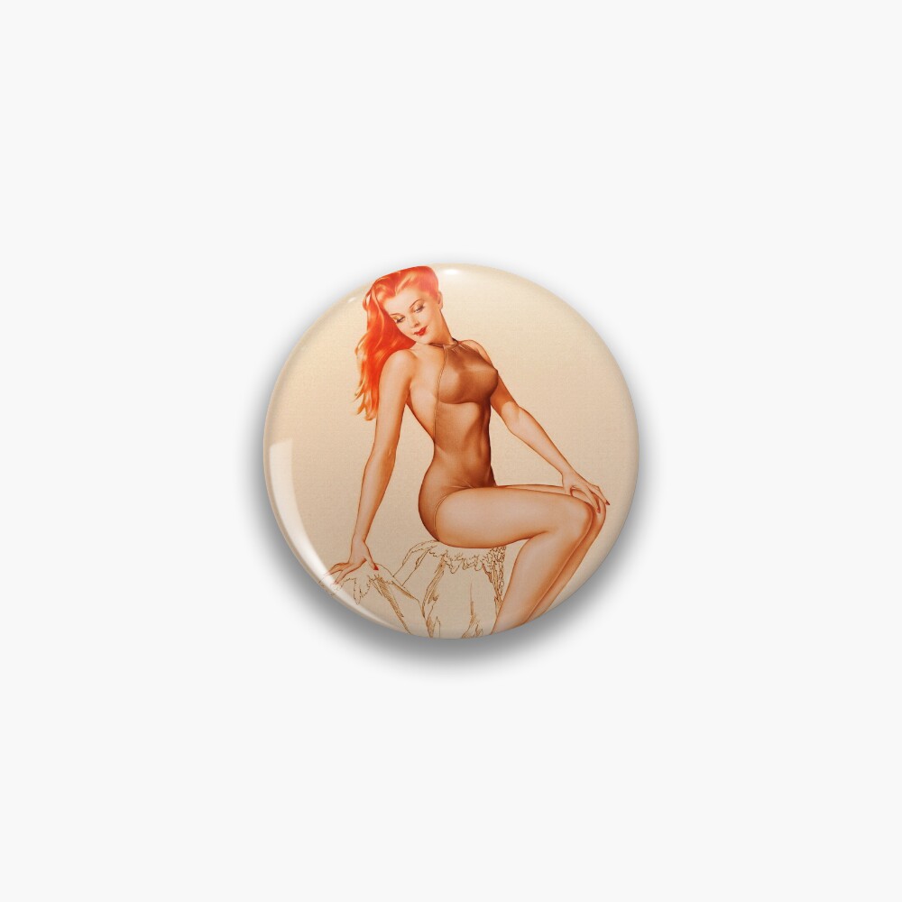 Varga Girl 1946 Pin Up Art By Alberto Vargas Vintage Pin Up Girl Art Pin For Sale By Xzendor7