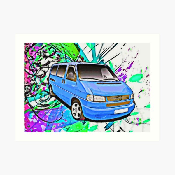 Vw T4 Art Prints | Redbubble