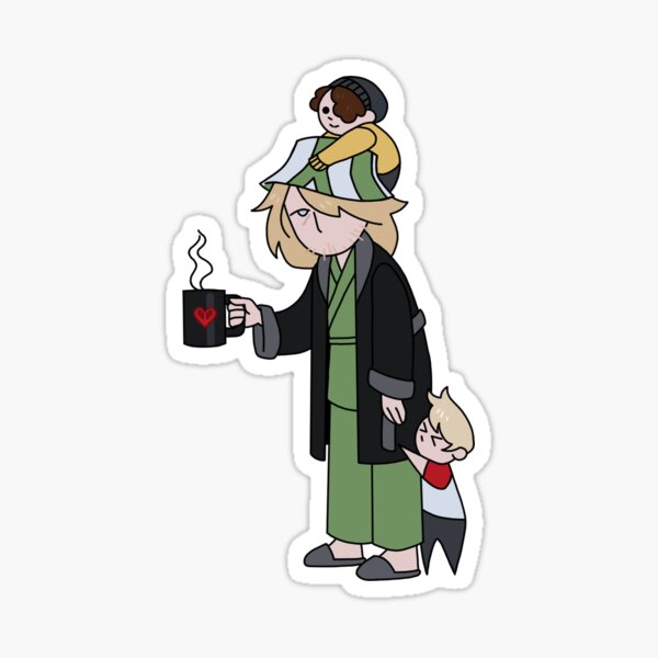 "Dadza" Sticker for Sale by Scesketch | Redbubble