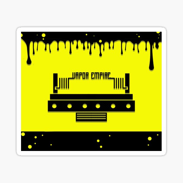 "Vapor Empire RDA" Sticker for Sale by Coffinstaple | Redbubble