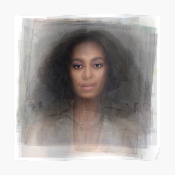 "Solange Knowles Portrait" Poster for Sale by overlay-art | Redbubble