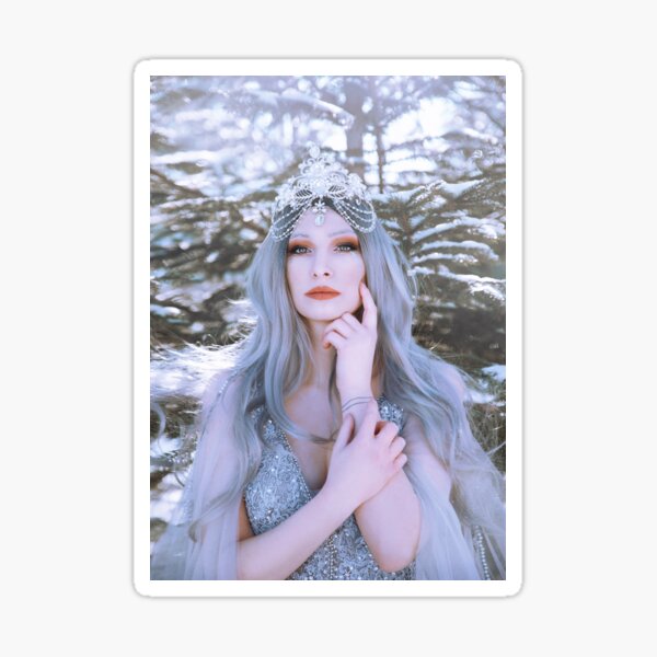 "The Snow Queen" Sticker by Liancary | Redbubble