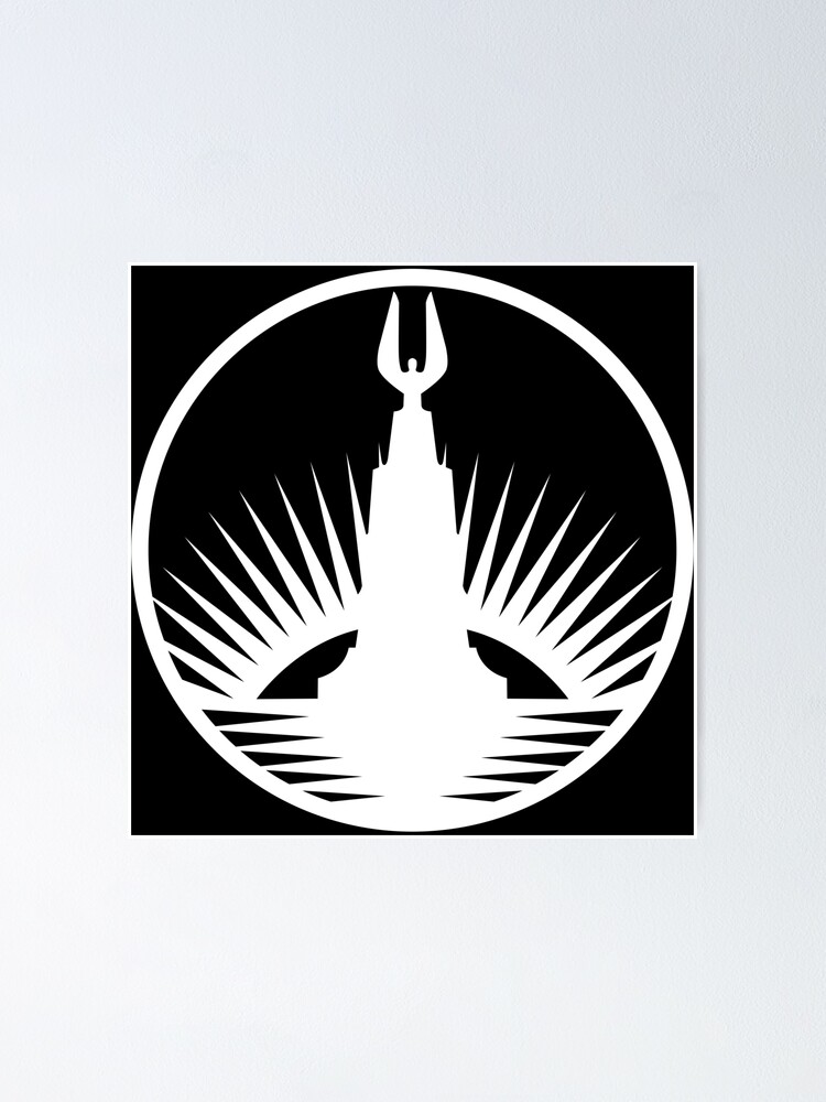 "Bioshock Rapture Logo White" Poster for Sale by haz5077 | Redbubble