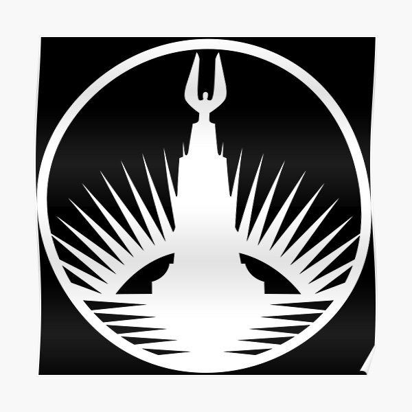 "Bioshock Rapture Logo White" Poster for Sale by haz5077 | Redbubble
