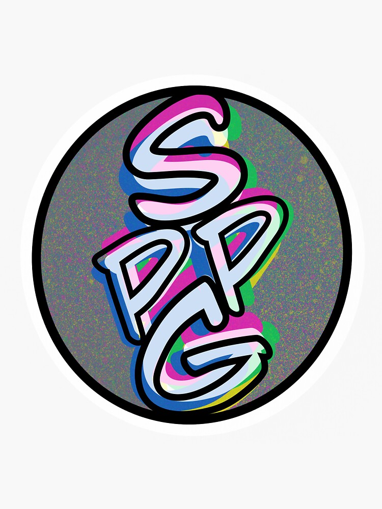 "SPPG Graffiti" Sticker for Sale by Small-PP-Gang | Redbubble