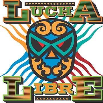 "Lucha Libre " Sticker for Sale by TrevorIrvin | Redbubble