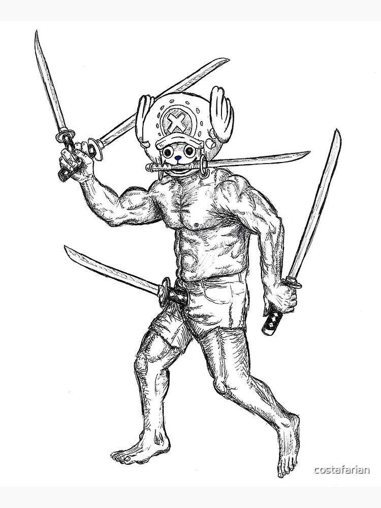 "Five Sword Chopper" Poster for Sale by costafarian | Redbubble