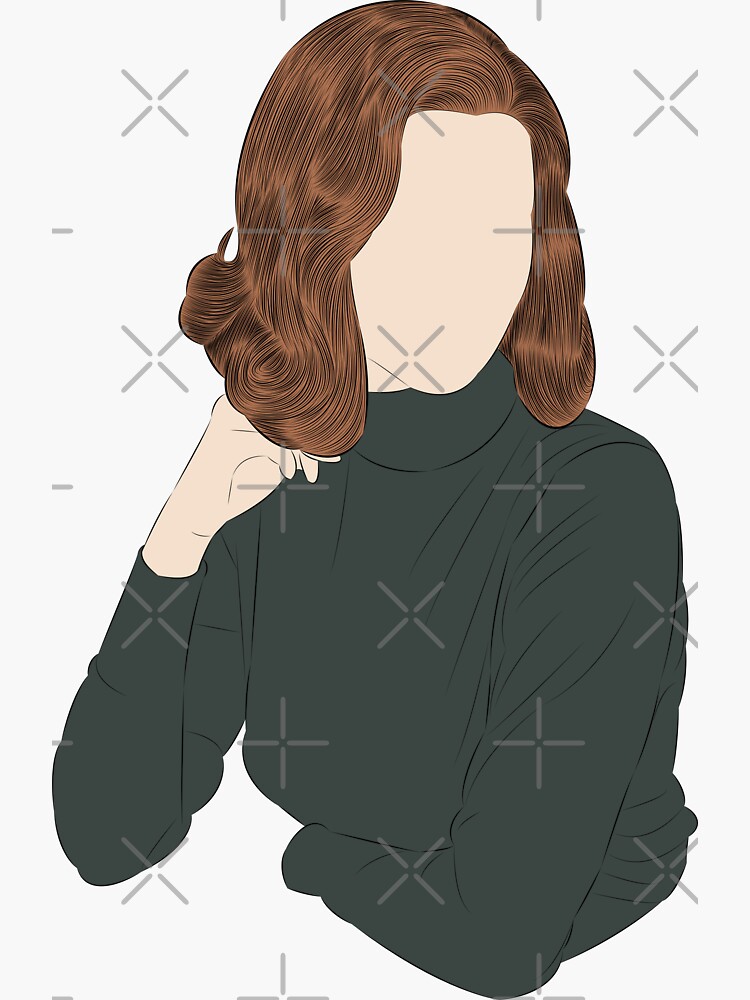 "Beth Harmon - The Queen's Gambit" Sticker for Sale by LiLian-Kaff ...