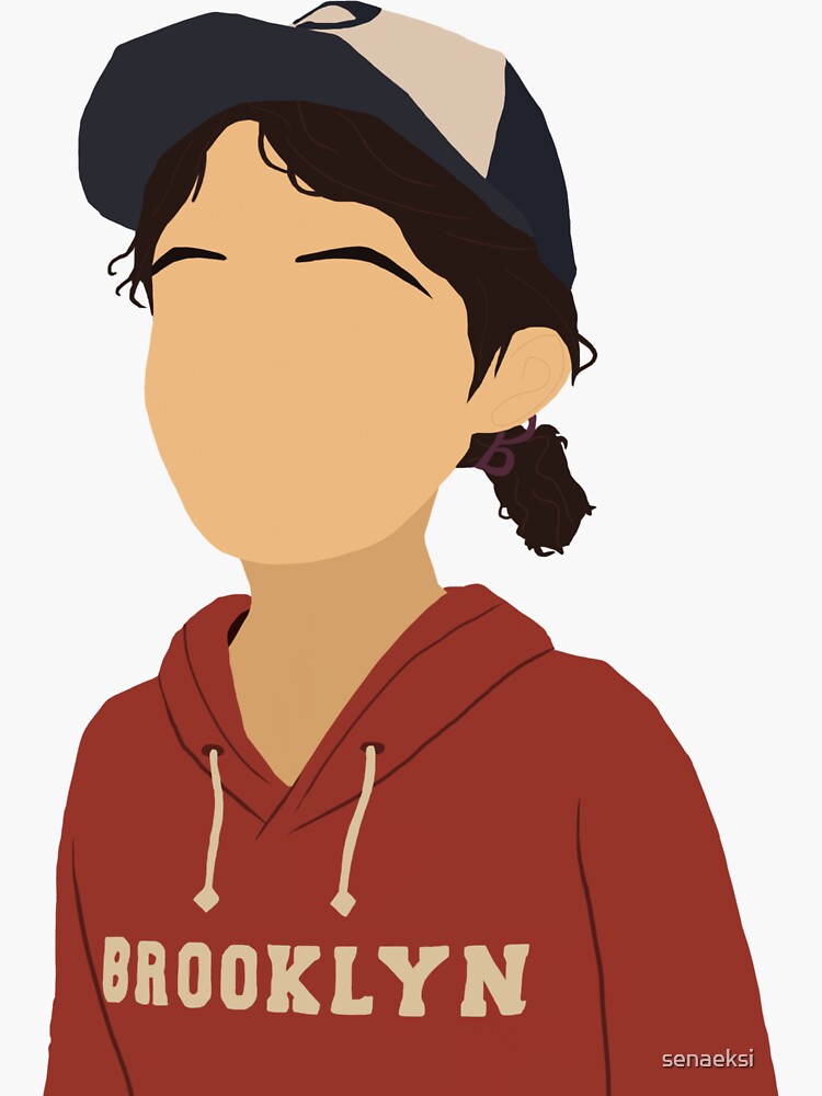 "The Walking Dead Season 1 Clementine Sticker" Sticker for Sale by ...