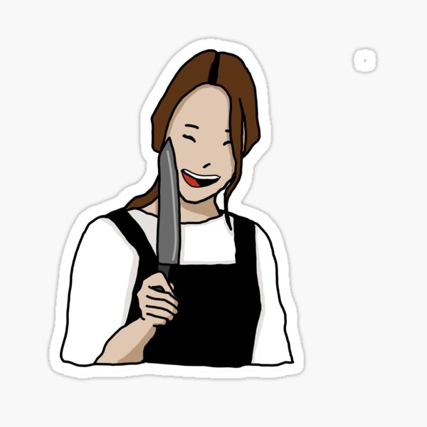 "Sua | Knife Sticker" Sticker for Sale by Sole-Escapist | Redbubble