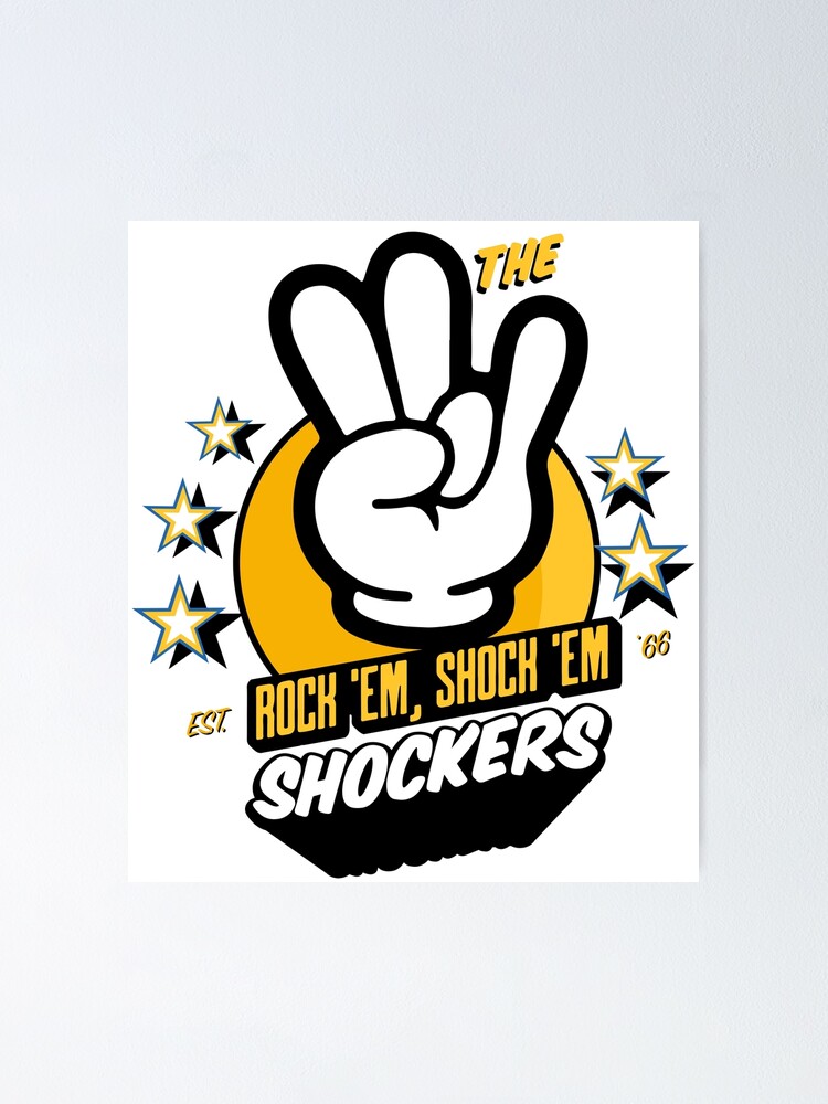 "Rock Em, Shock Em (Glove Hand Gesture Shocker) " Poster for Sale by ...