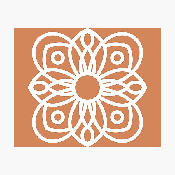 "# 160 - Flower mandala - Small flower in mandala pattern - Kook Art ...