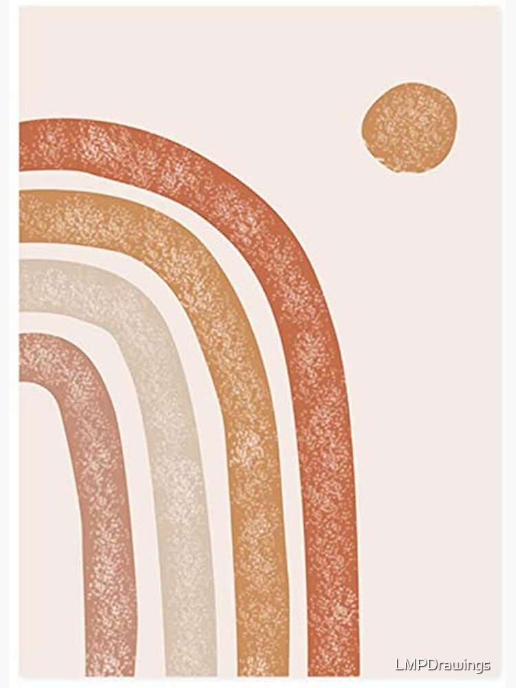 "Rustic Rainbow" Poster for Sale by LMPDrawings | Redbubble