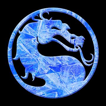 "MORTAL KOMBAT SUB-ZERO Dragon logo classic" Postcard for Sale by ...