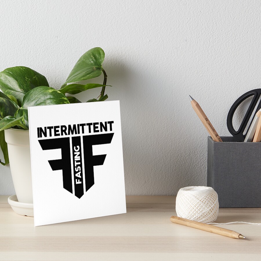"Intermittent Fasting Logo" Art Board Print by infleims | Redbubble