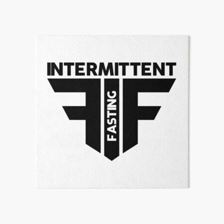 "Intermittent Fasting Logo" Art Board Print by infleims | Redbubble