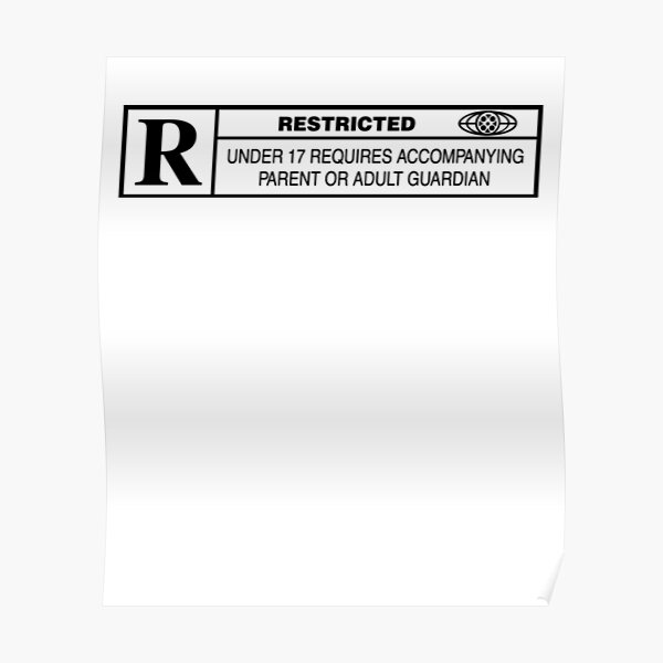 "Rated R Restricted Funny Text Based Television Movies & Sarcastic ...