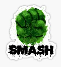 Hulk Smash Stickers | Redbubble