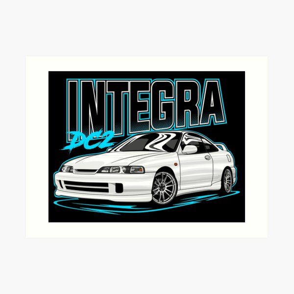 "Integra DC2 Type R" Art Print for Sale by idrdesign | Redbubble