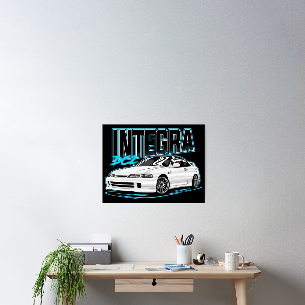 "Integra DC2 Type R" Poster by idrdesign | Redbubble
